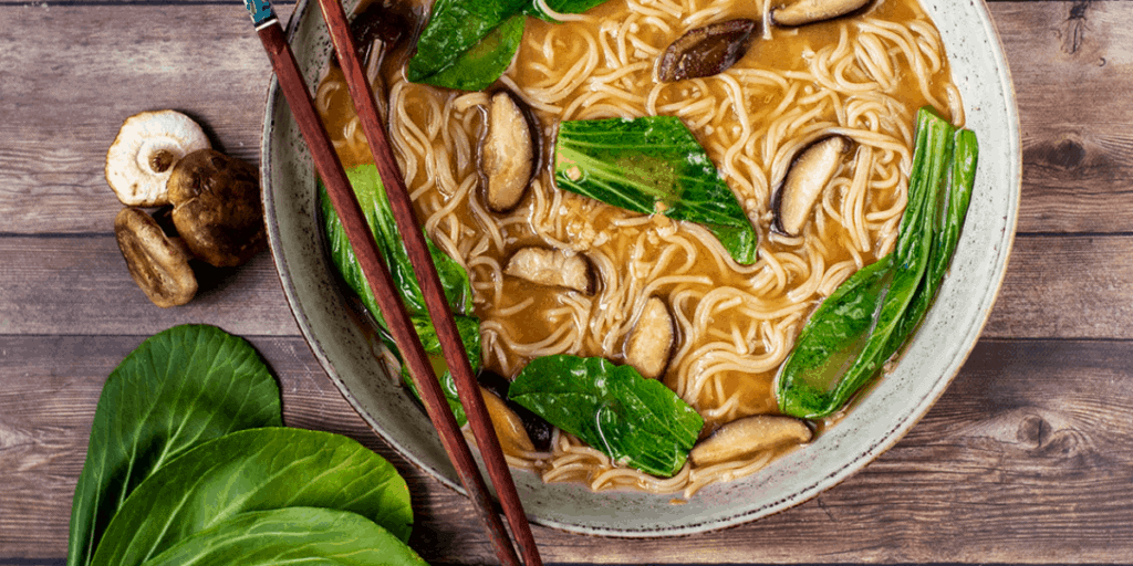Vegan Miso Ramen Noodle Bowls