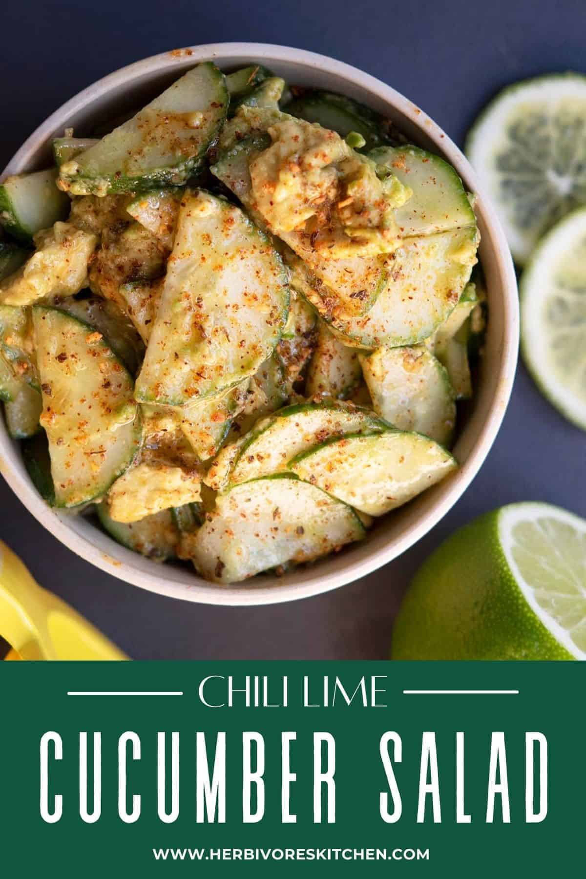 Tajin Cucumber Salad